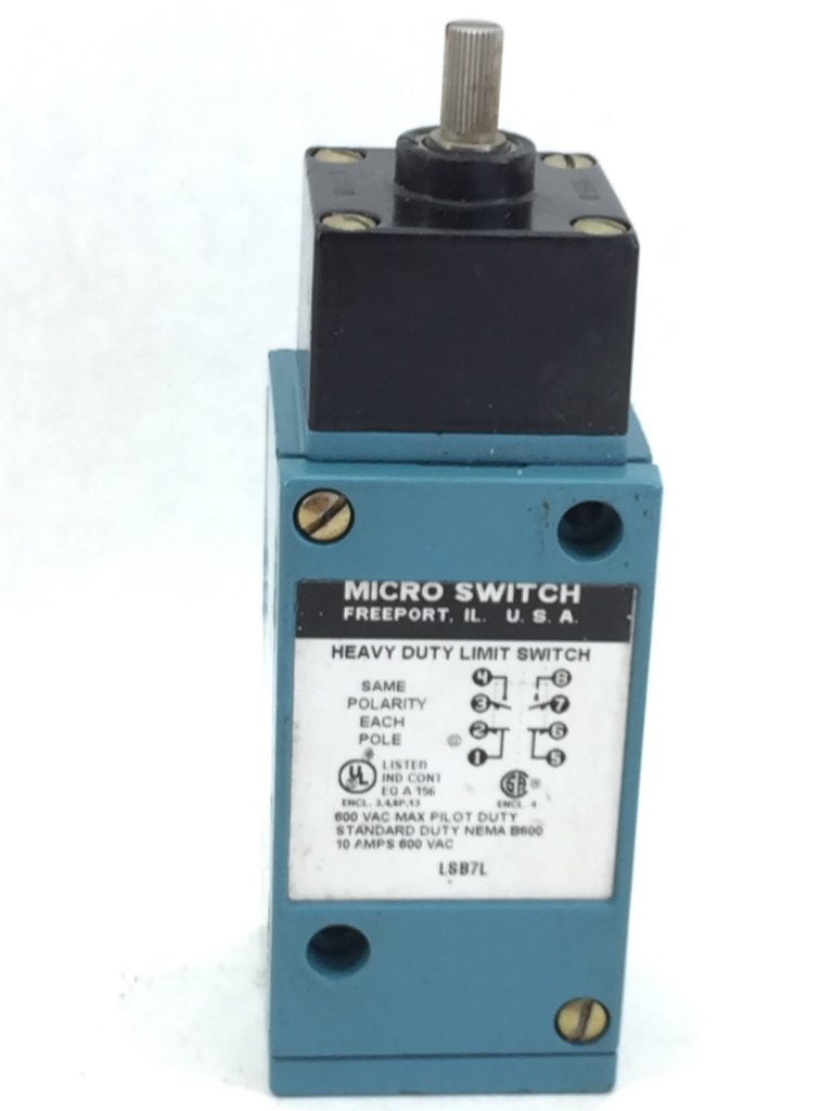 HONEYWELL MICRO SWITCH LSB7L HEAVY DUTY LIMIT SWITCH (A524)