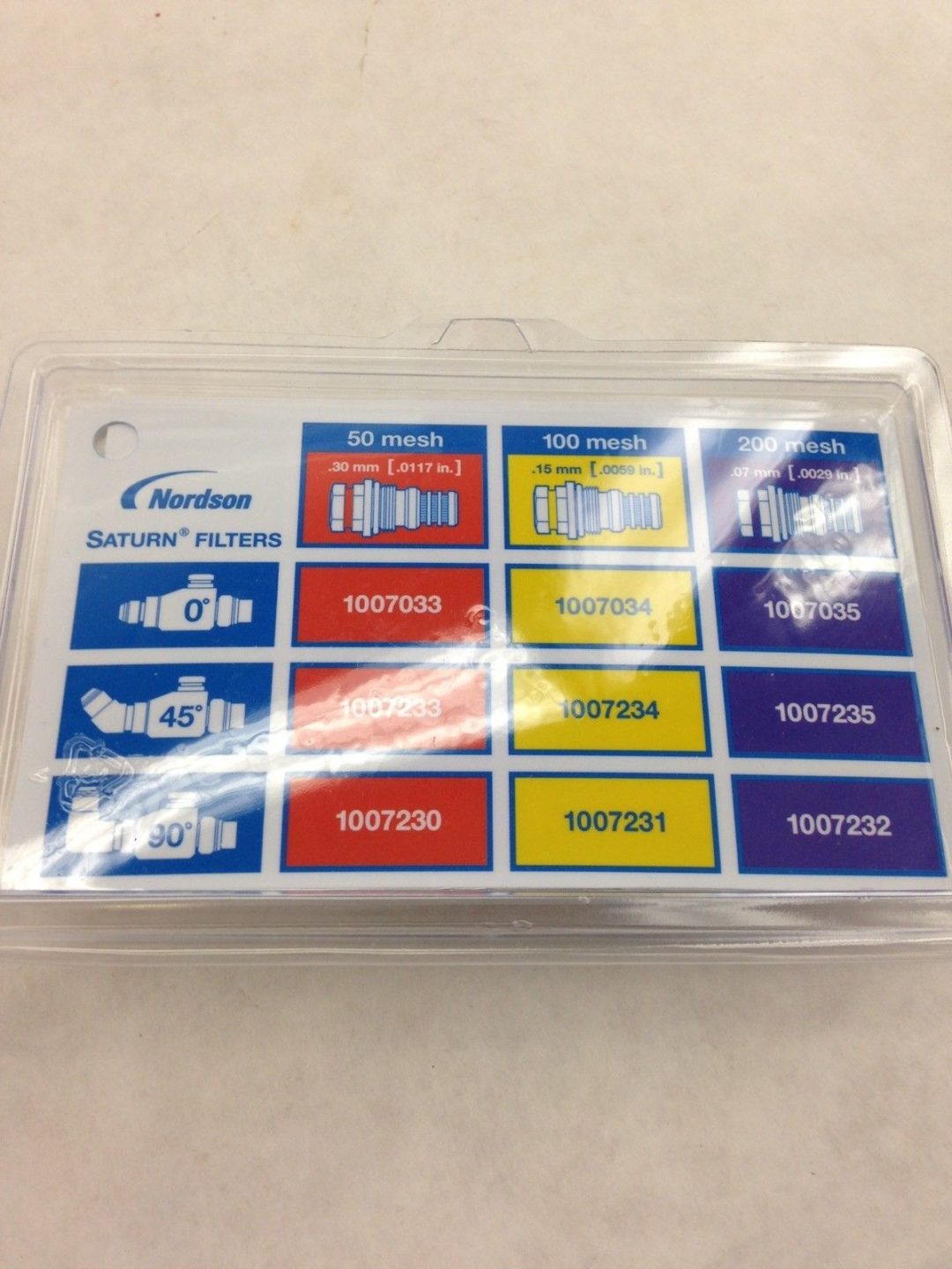 NORDSON SATURN FILTERS # 1007034 100 MESH (A765)