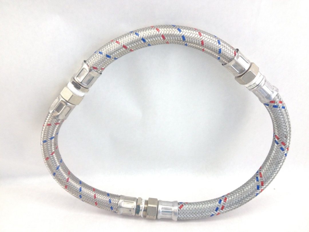 OVER-BRAIDED FLEXIBLE METAL CONDUIT with FITTINGS L (B37)