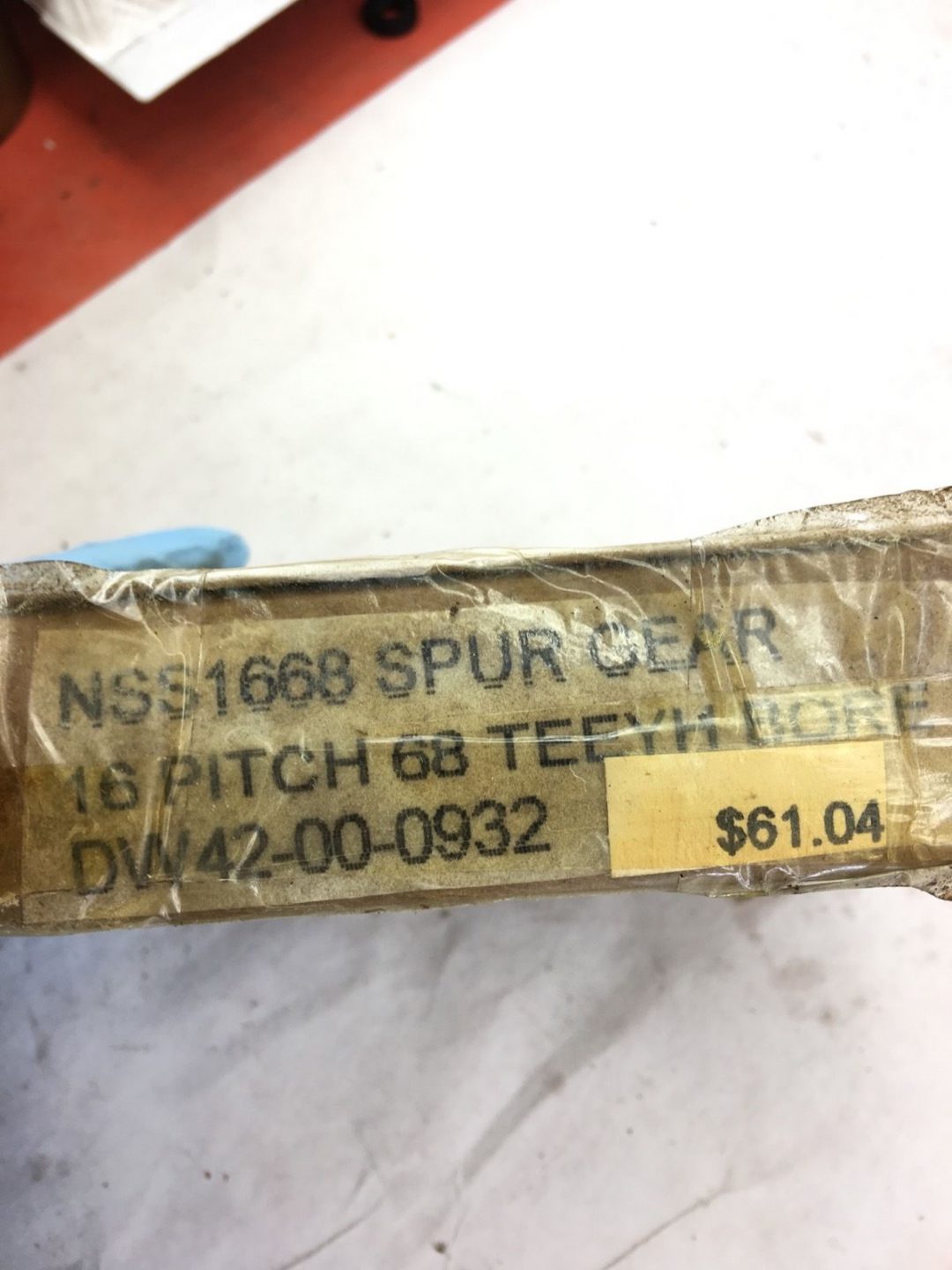 Browning NSS1668 External Tooth Spur Gear 16 PITCH, 68 TEETH, (B383)