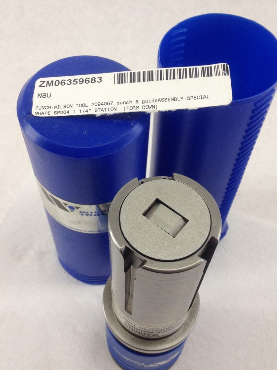 WILSON TOOL 2094067 PUNCH,GUIDE ASSY SPECIAL SHAPE 204 1-1/4 STATION (B200