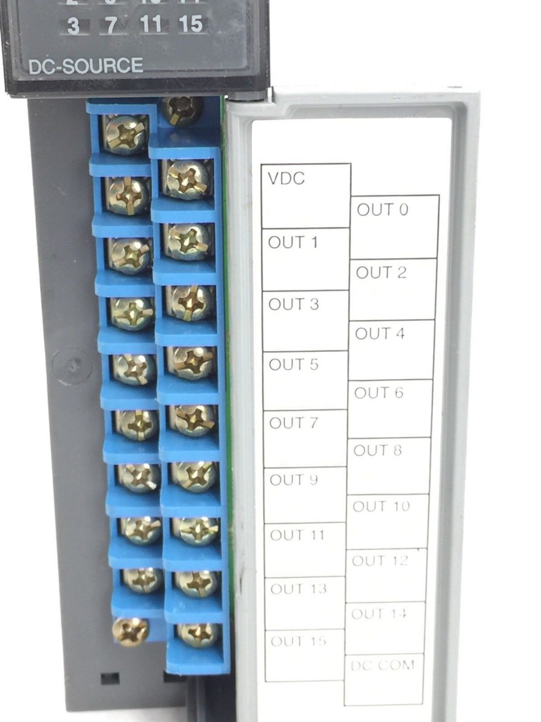 ALLEN BRADLEY SLC-500 1746-OB16 SERIES D OUTPUT MODULE (H279)