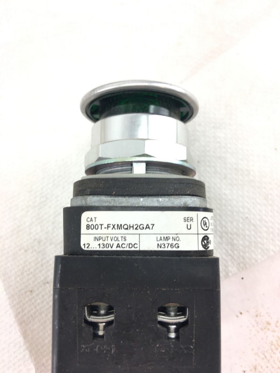 ALLEN BRADLEY 800T-FXMQH2GA7 PUSH-PULL DEVICE 30mm, SERIES U, (A66)