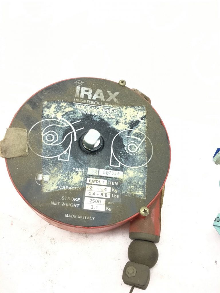 Ingersoll-Rand BMDL 4 IRAX Cable Balancer, 4.4-8.8 LBS, RED, Capacity, B338