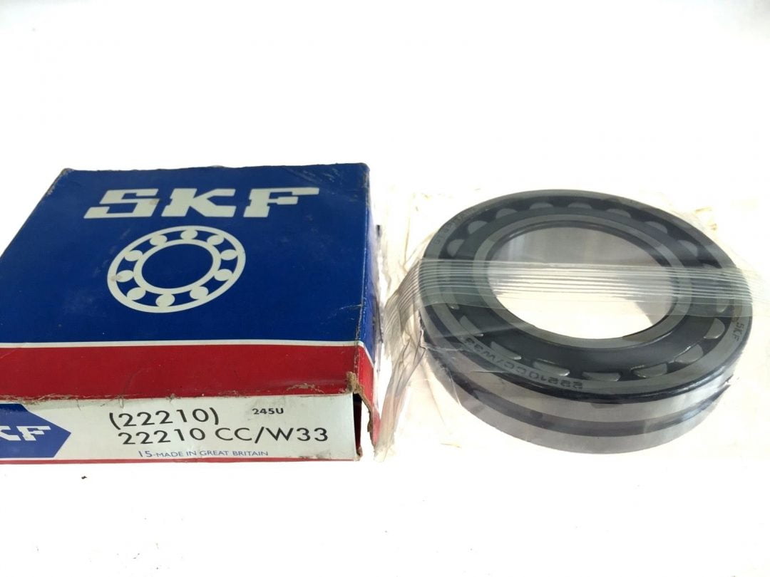 SKF 22210 CC/W33 Spherical Roller Bearing (90mm x 50mm x 23mm) (H82)