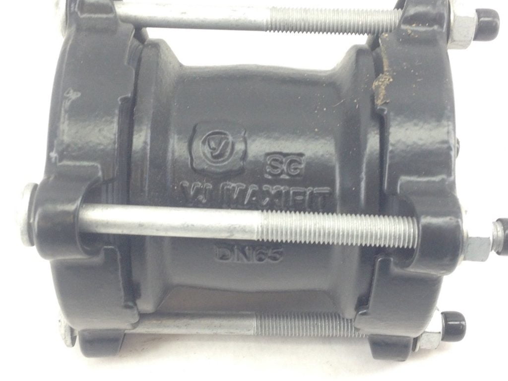 VJ MAXIFIT DN65 PIPE REPAIR COUPLING 63-85VJ 12390-1 0787YL EN14525 (B247)