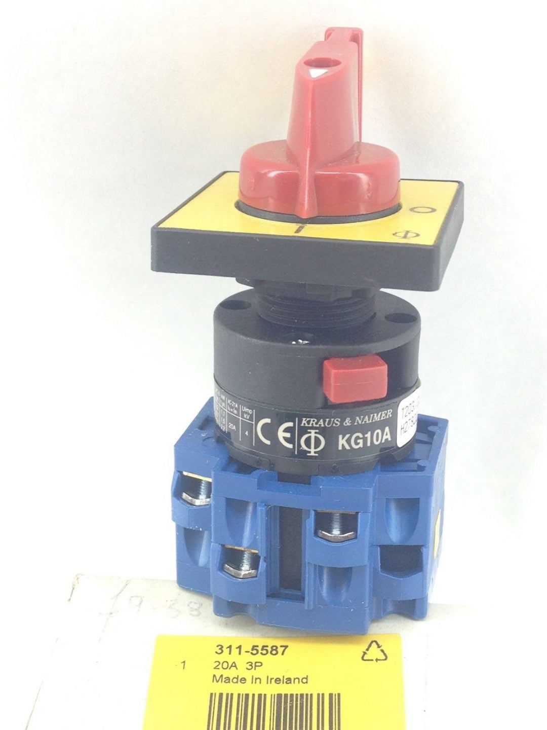 KRAUS NAIMER KG10A T203/GBA011 MANUAL MOTOR CONTROLLER, OFF-LOAD (A819)