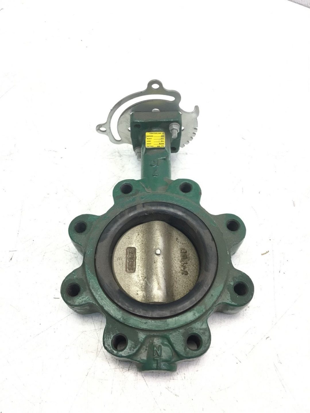 CENTERLINE 50 BUTTERFLY VALVE SERIES 200, 3", BODY C.I., DISC D.I., B304