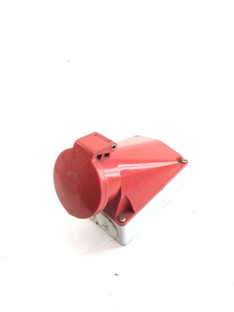 ABL17 Mennekes 63A-6h 220/380V 3P MOUNTED SOCKET, (B384)