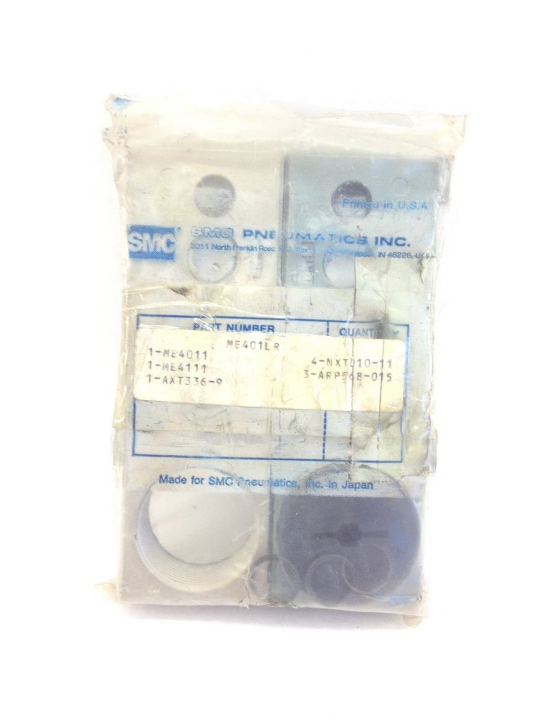 SMC PNEUMATICS ME401LR VALVE END-PLATE KIT (A727)