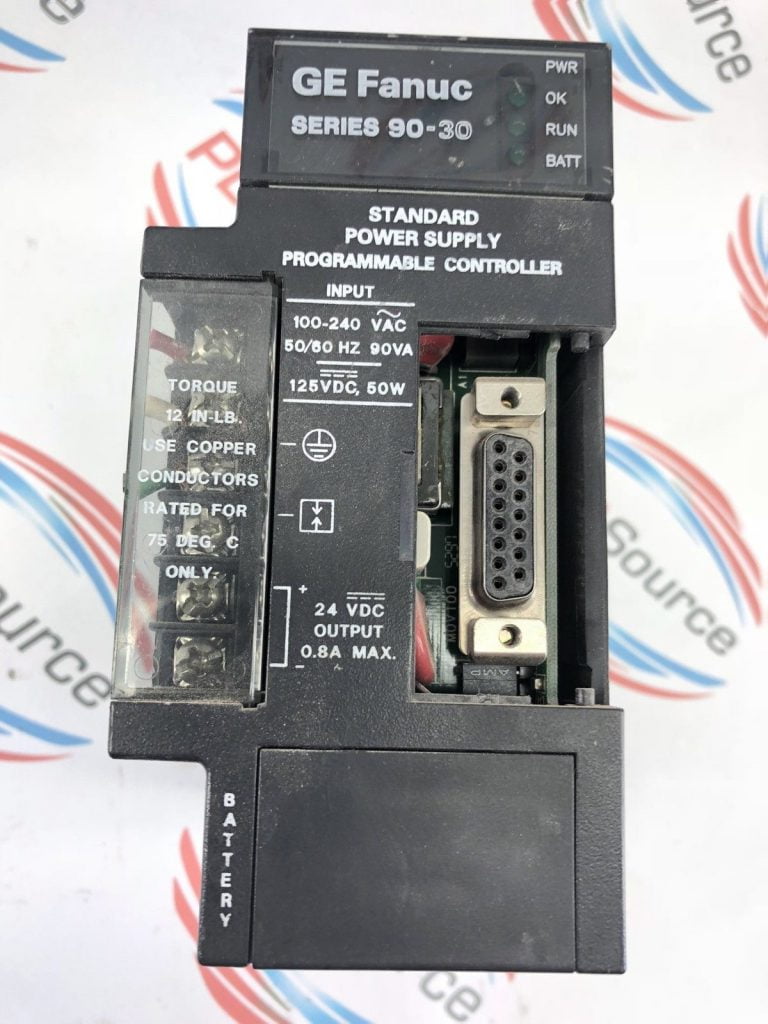GE FANUC SERIES 90-30 PROGRAMMABLE POWER SUPPLY