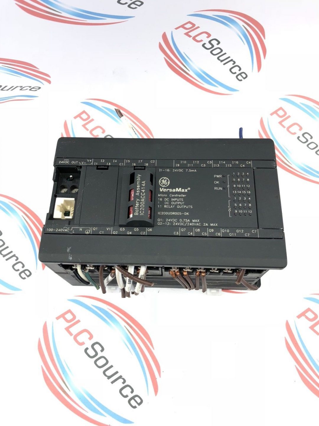 GE GENERAL ELECTRIC VERSAMAX MICRO CONTROLLER IC200UDR005-DK