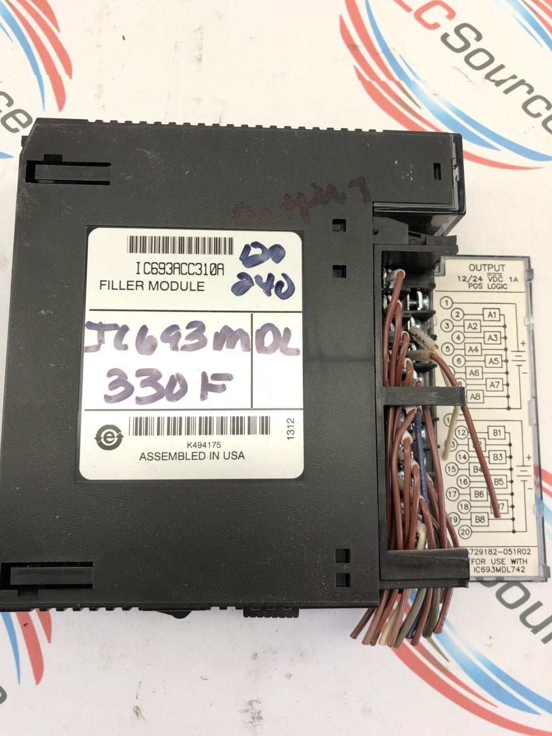 GE FANUC IC693ACC310A FILLER MODULE
