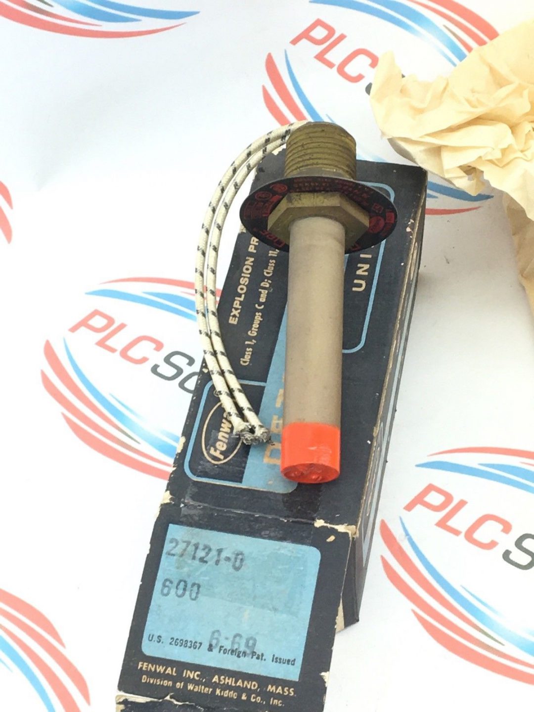 FENWAL 27121-0-600 DETECT-A-FIRE UNIT 27121-0 EXPLOSION PROOF