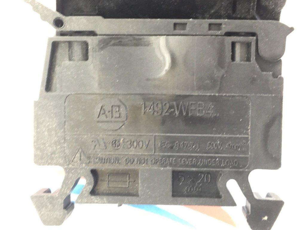 ALLEN BRADLEY 1492-WFB4 FUSE TERMINAL BLOCKS DIN RAIL 21-PK (A880)