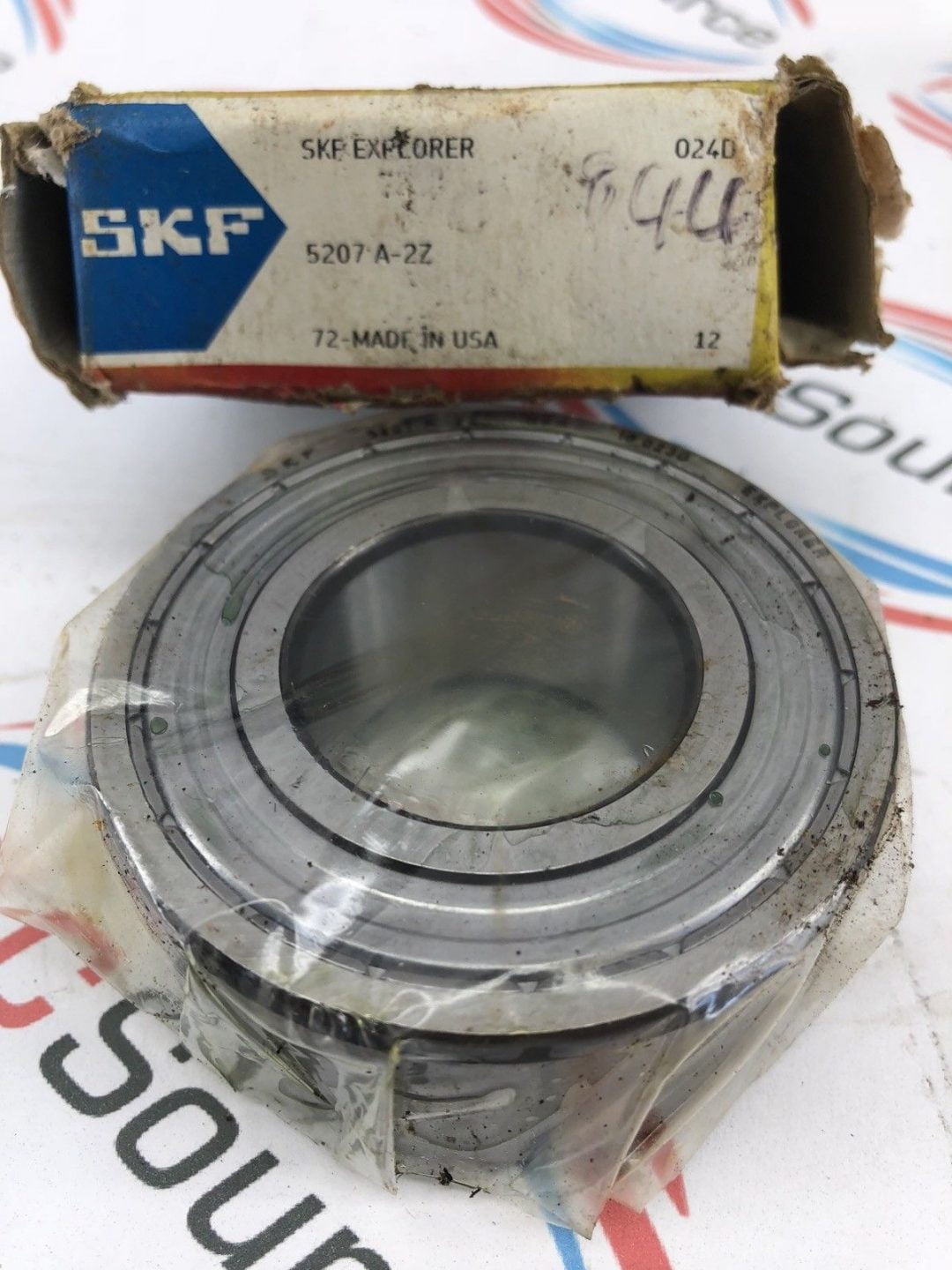 SKF EXPLORER 5207 A-2Z DOUBLE ROW BALL BEARING