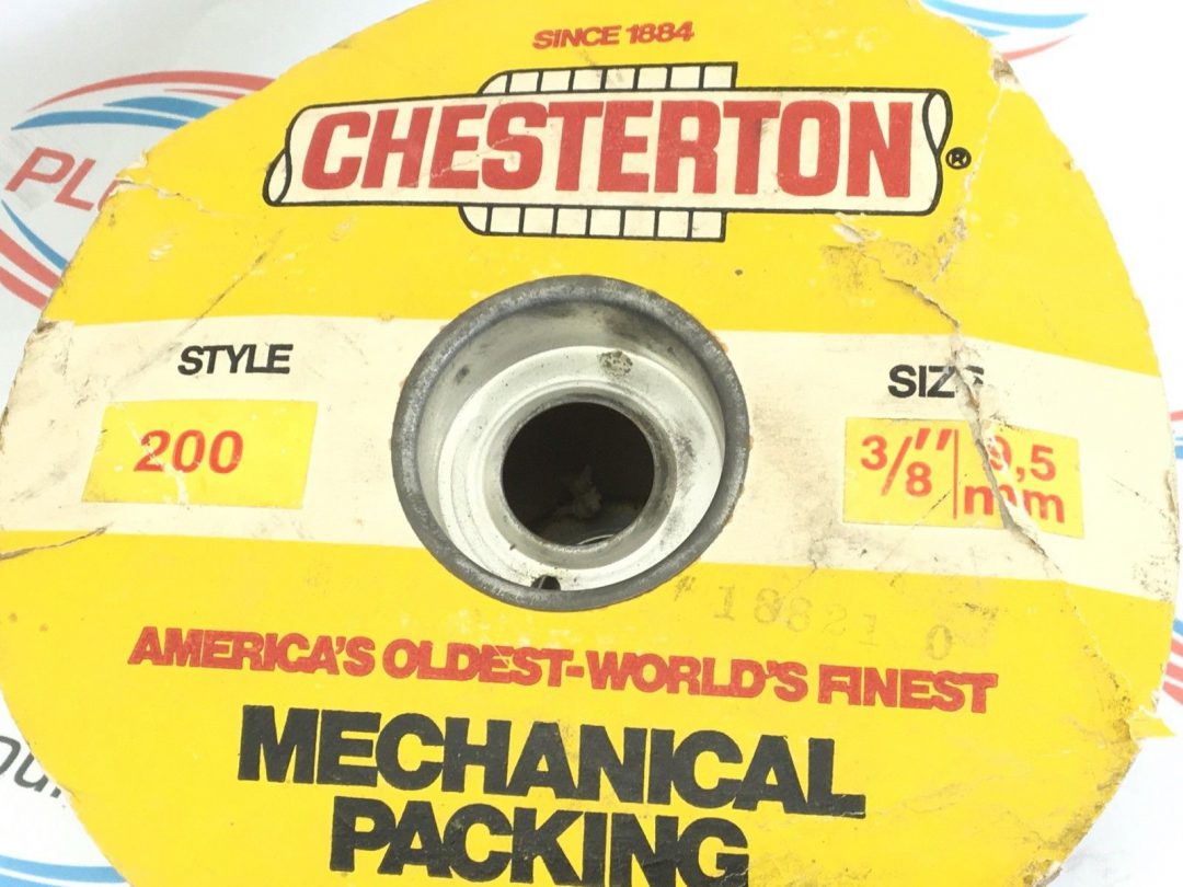 CHESTERTON STYLE 200 3/8" 18821-0 MECHANICAL PACKING Approx 33 ft