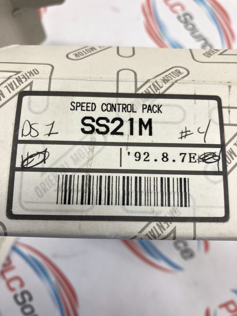 ORIENTAL MOTOR SS21M SPEED CONTROL PACK