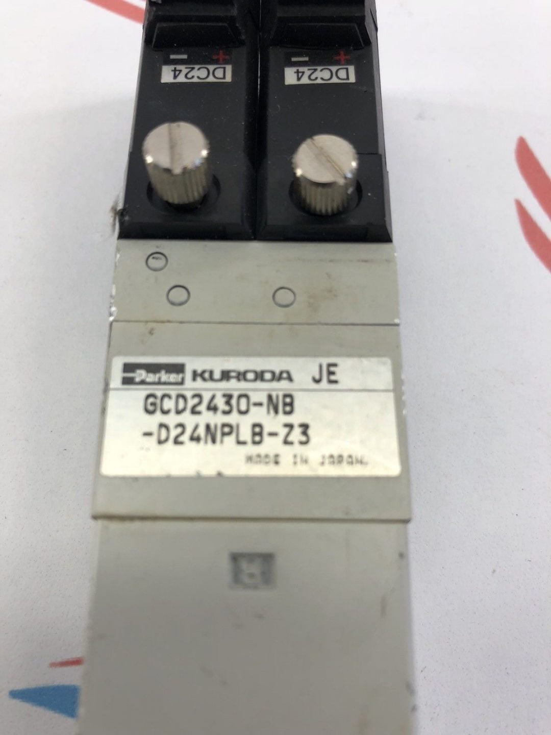 PARKER KURODA GCD2430-NB-D24NPLB-Z3 VALVE DC24