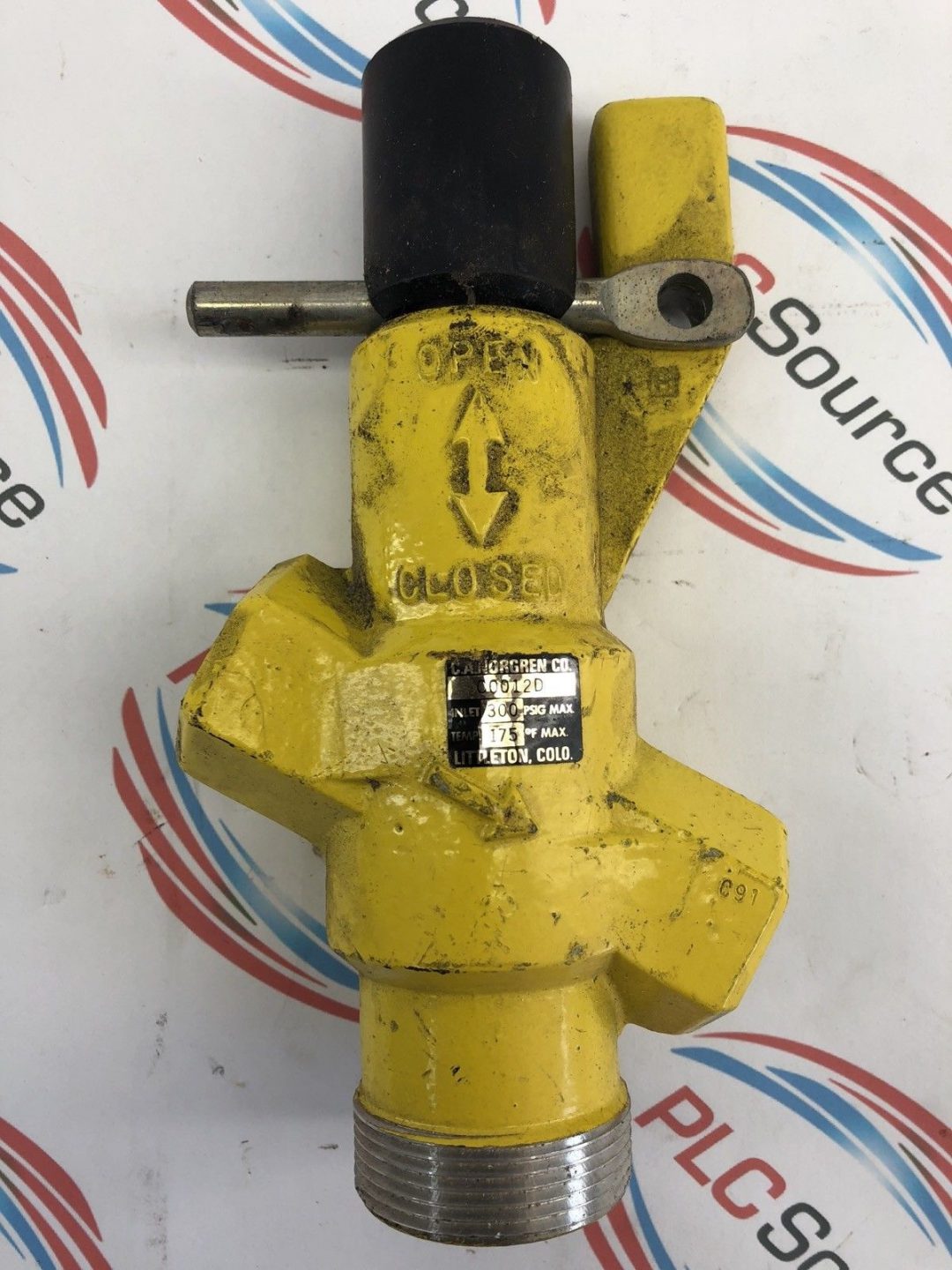NORGREN PNEUMATIC LOCKOUT VALVE C0012D