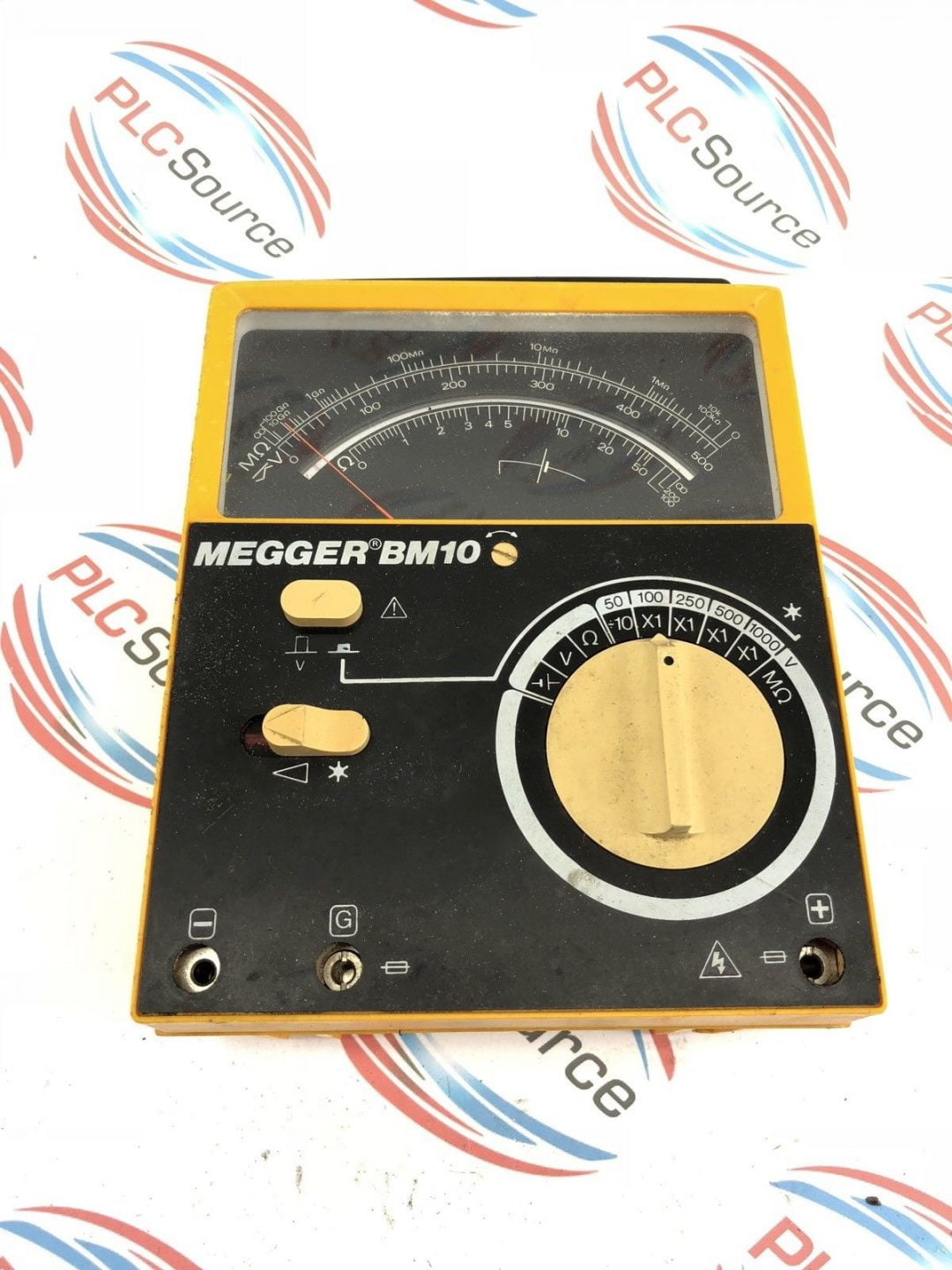 ANALOG METER MEGGER BM10 MEGOHMMETER 21810 BIDDLE INSTRUMENTS