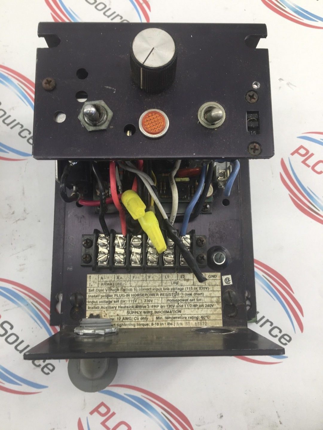 KB MULTI DRIVE PENTA POWER DC MOTOR SPEED CONTROL/ MISSING FACEPLATE W ...