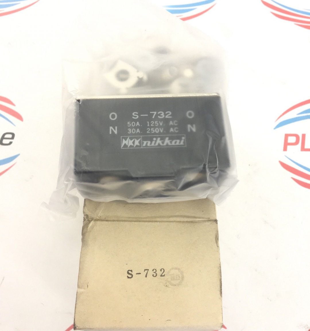 NIKKAI S-732 TOGGLE SWITCH 50A 125VAC / 30A 250VAC