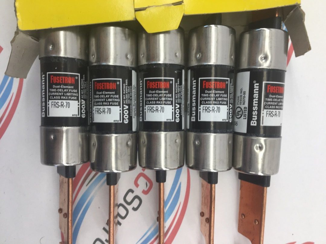 BUSSMANN FRS-R-70 CLASS RK5 FUSES BOX OF 5