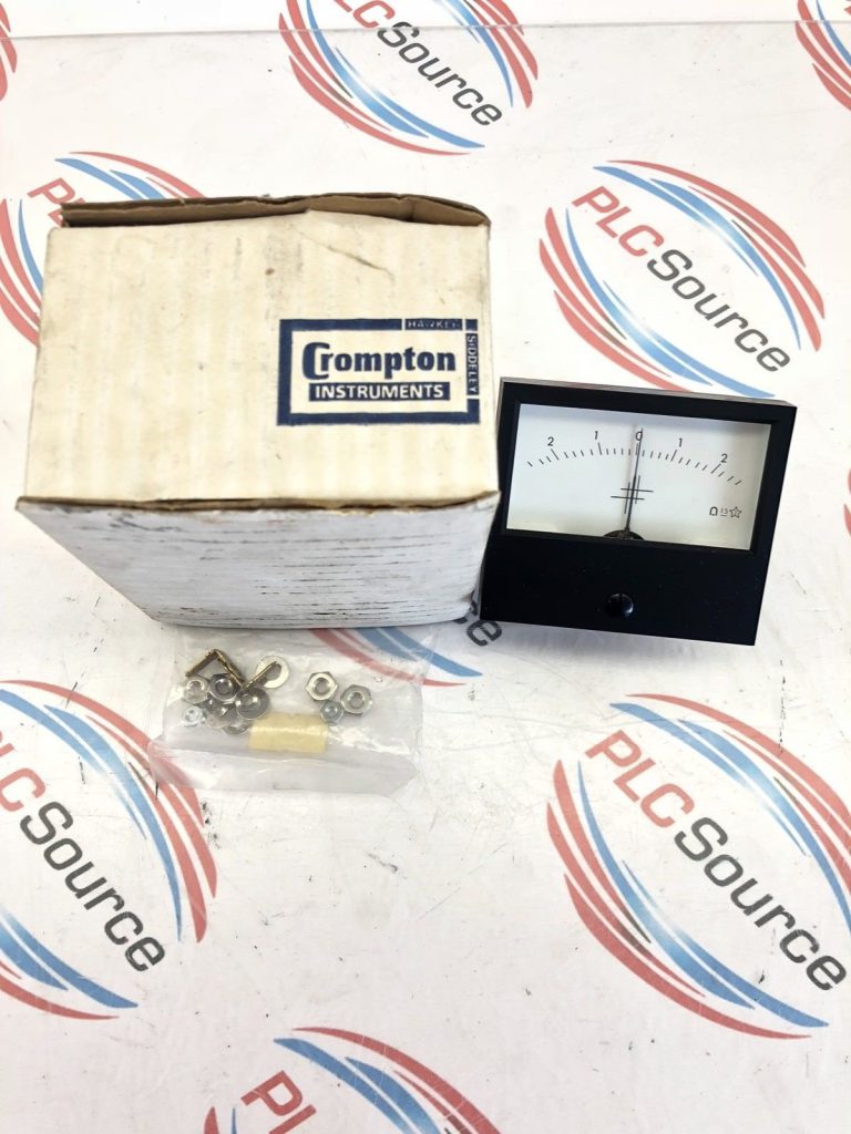 CROMPTON 033-01AB ANALOG SWITCHBOARD METER