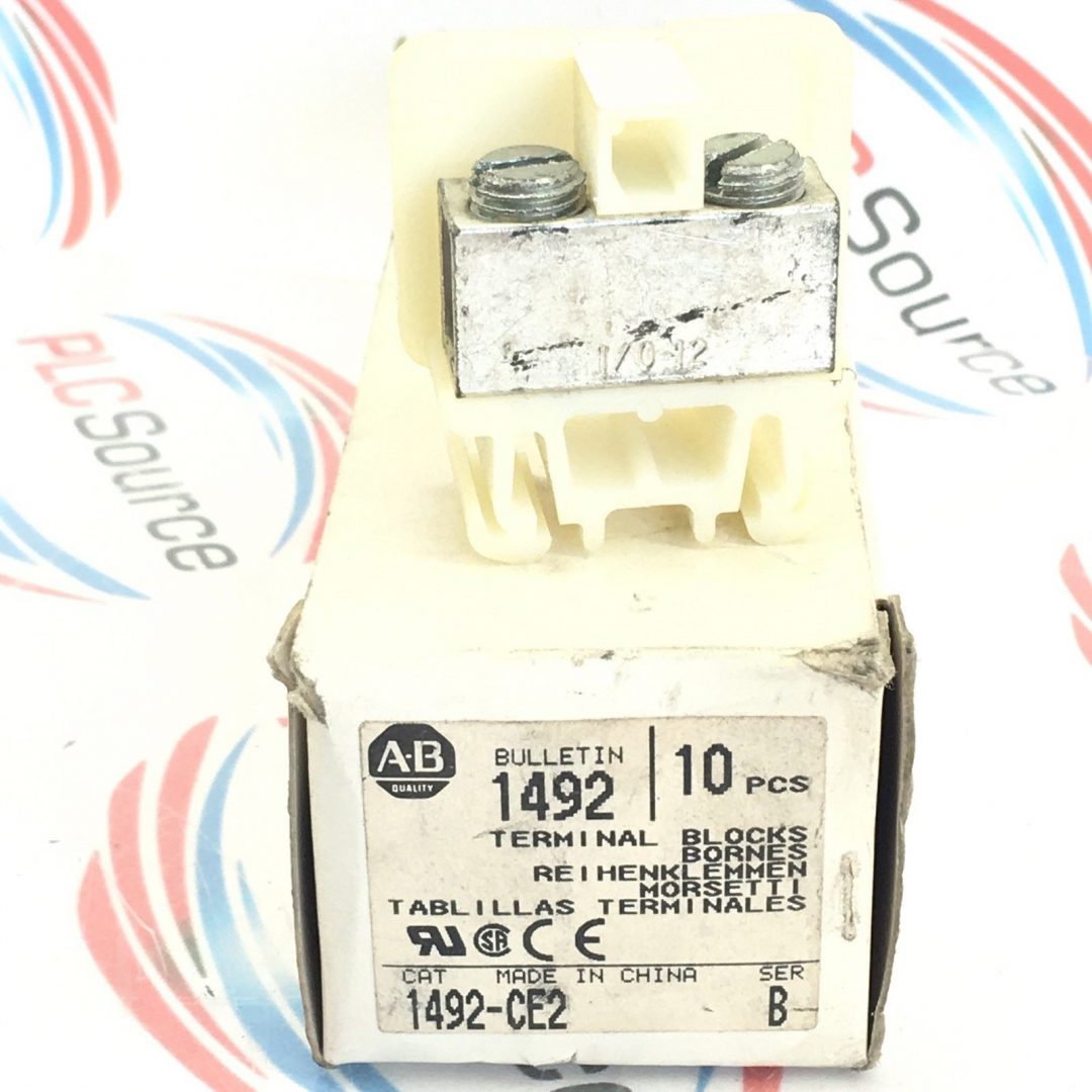 ALLEN BRADLEY 1492-CE2 SERIES B TERMINAL BLOCKS 10-PCS