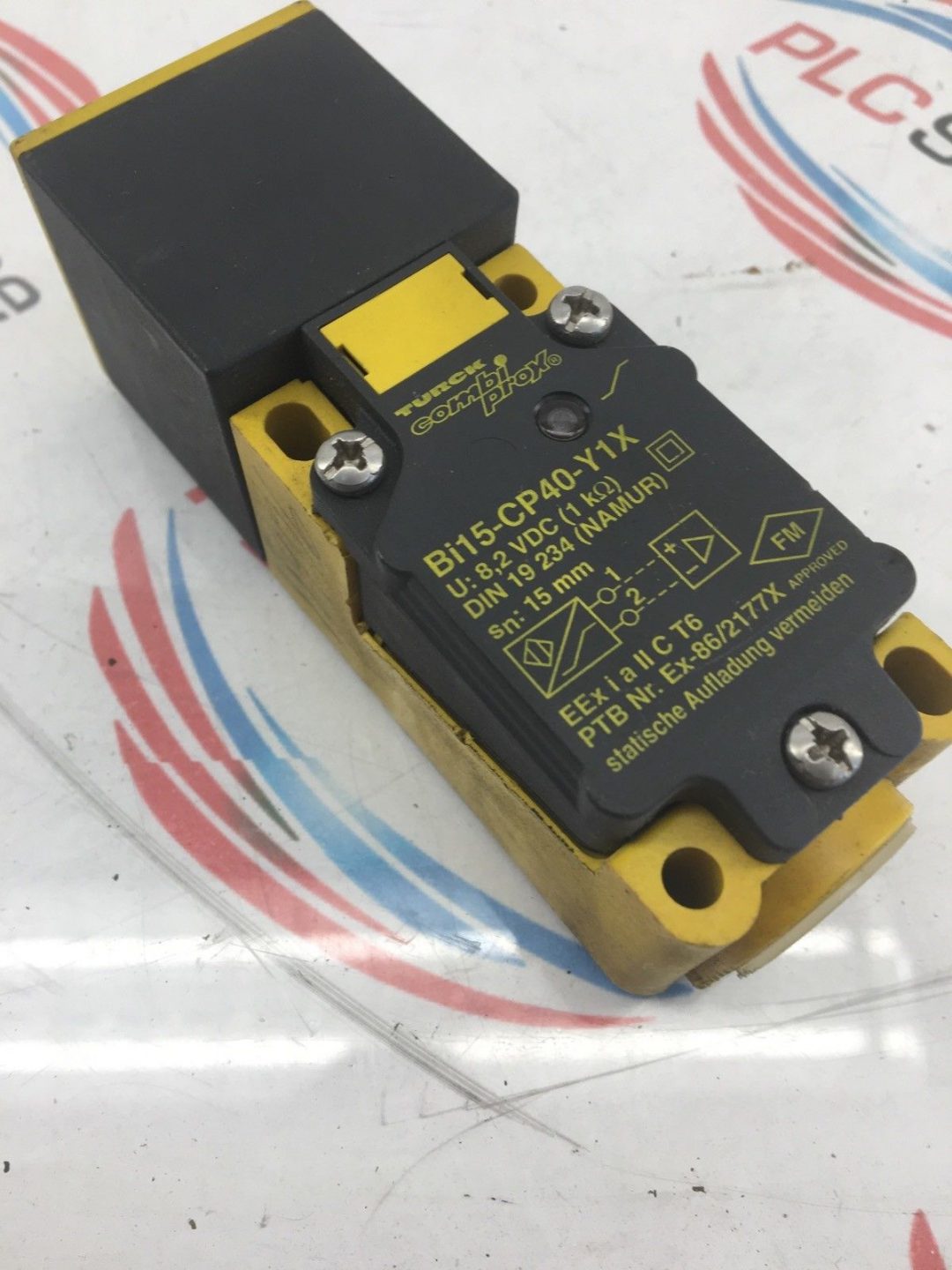 TURCK COMBIPROX Bi15-CP40-Y1X U:8,2VDC (1K) DIN 19 234 (NAMUR ...