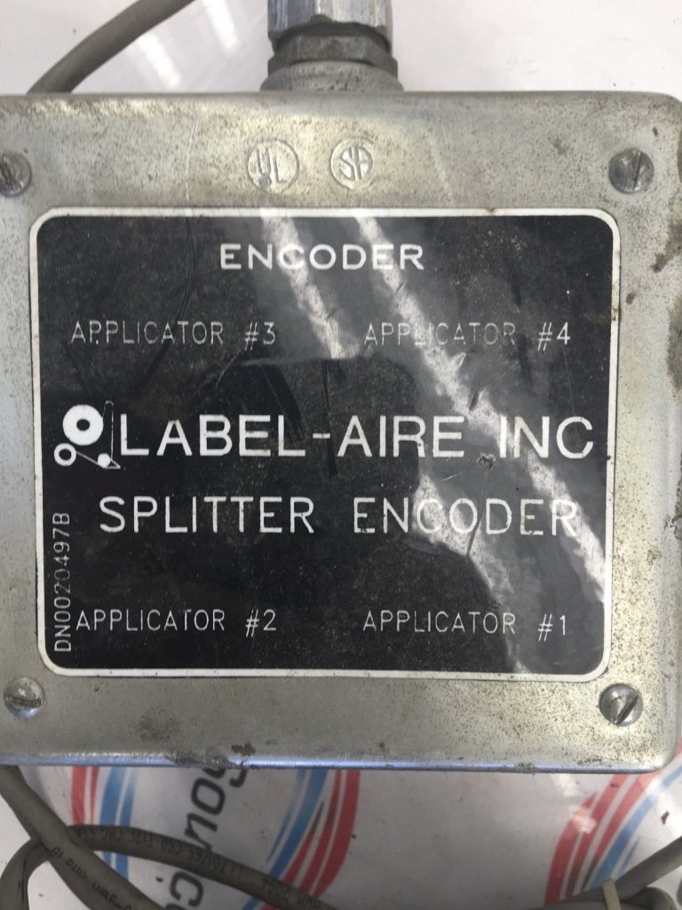 CROUSE HINDS FD12 LABEL AIRE SPLITTER ENCODER DN0020497B W/ WIRE AND ...