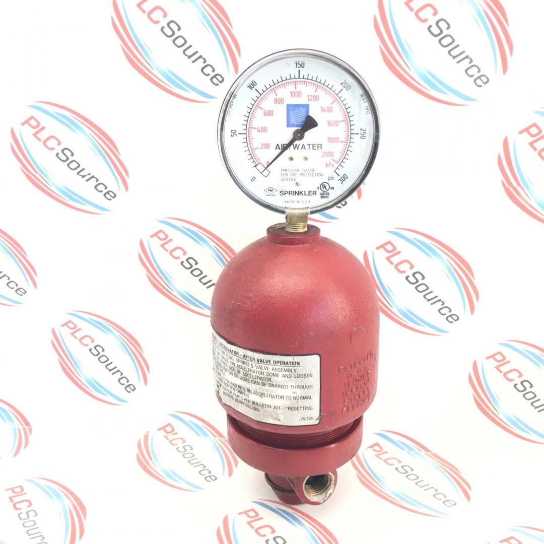 AUTOMATIC SPRINKLER 85-100 MODEL 1 ACCELERATOR QUICK OPENING DEVICE