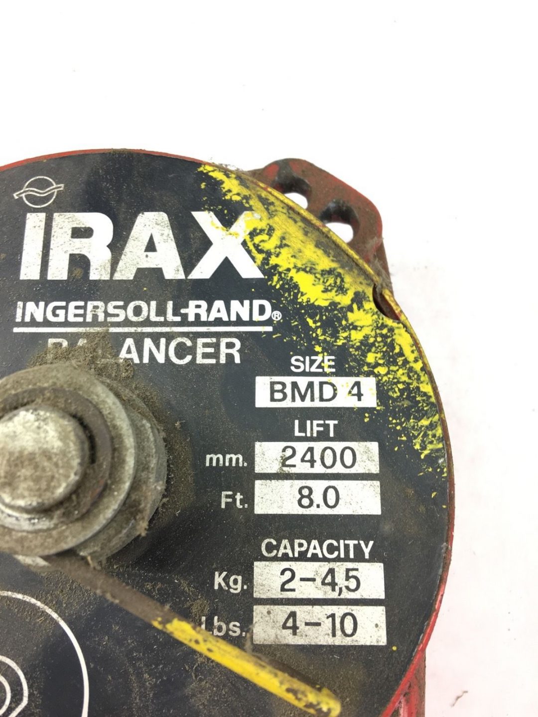 IRAX Ingersoll-Rand BMD 4 Cable Balancer, 4-10 LBS, RED, 8 FEET, B362