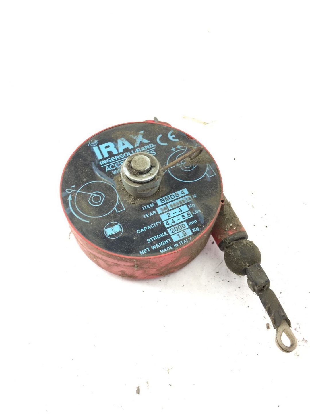 IRAX Ingersoll-Rand BMDS 4 Cable Balancer, 4.4-8.8 LBS, RED, B362