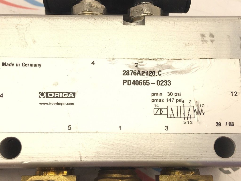 HOERBIGER ORIGA PD40665-0233 S9 BODY-PORTED DIRECTIONAL CONTROL ...