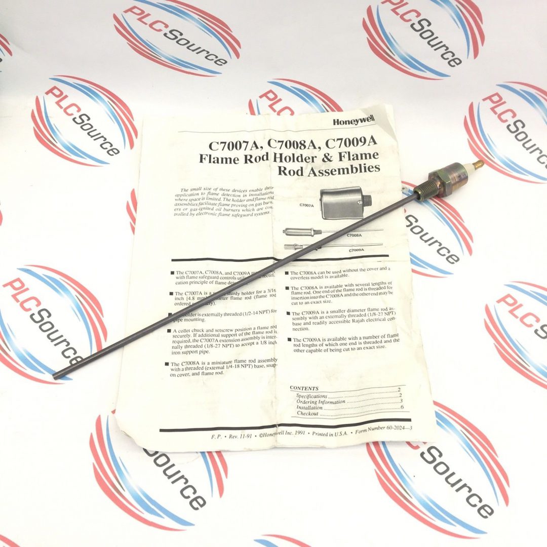 HONEYWELL SPARK PLUG FLAME ROD 7/8" HEX TYPE: FRN-2-14.5