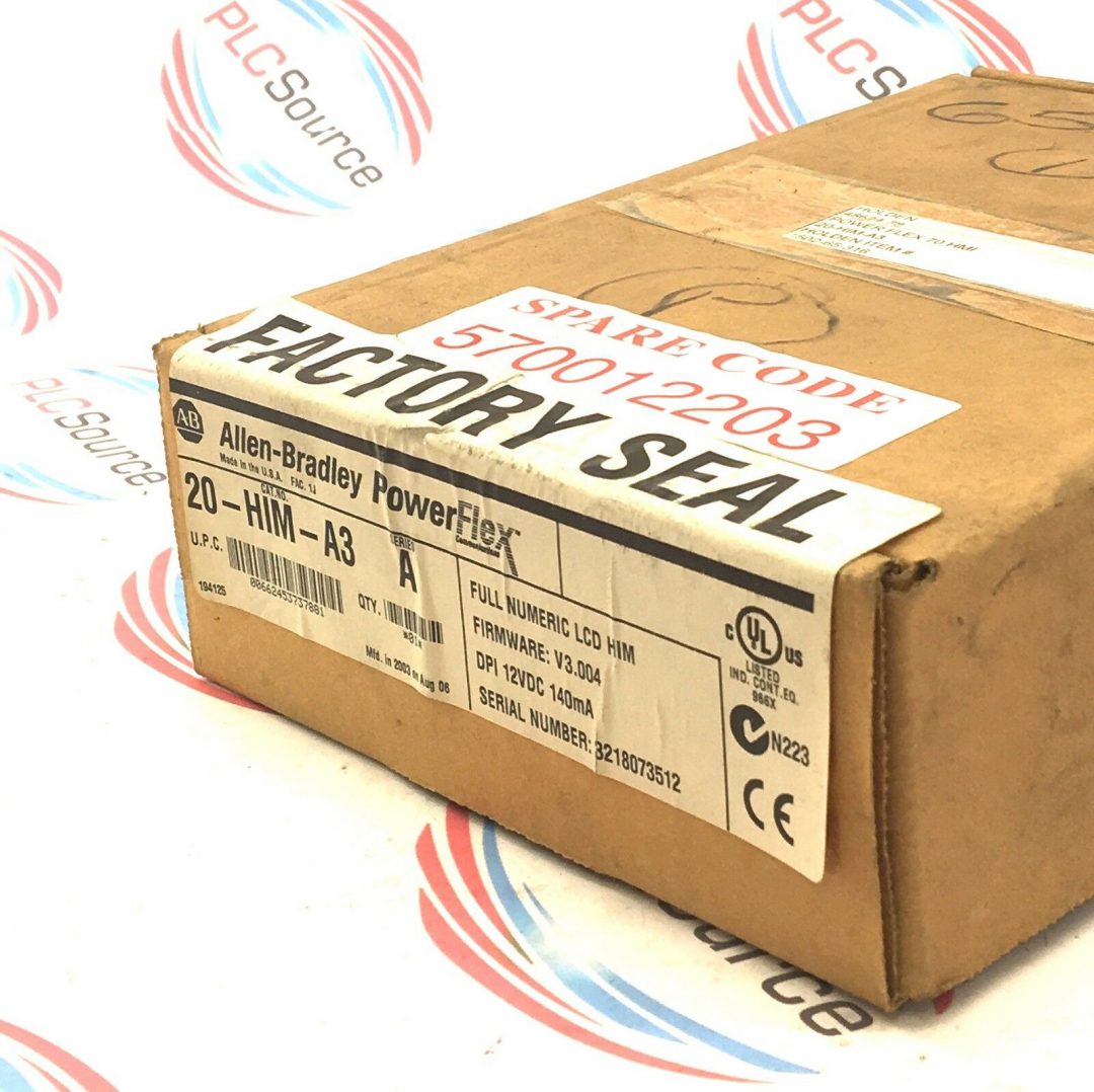 ALLEN-BRADLEY 20-HIM-A3 SERIES A FULL NUMERIC LCD HIM FACTORY SEALED