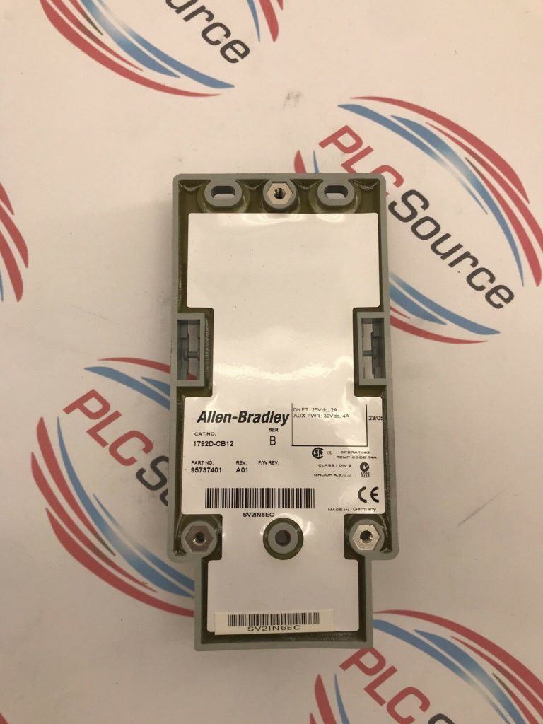 ALLEN-BRADLEY 1792D-CB12 SERIES B ArmorBlock MaXum Base 8