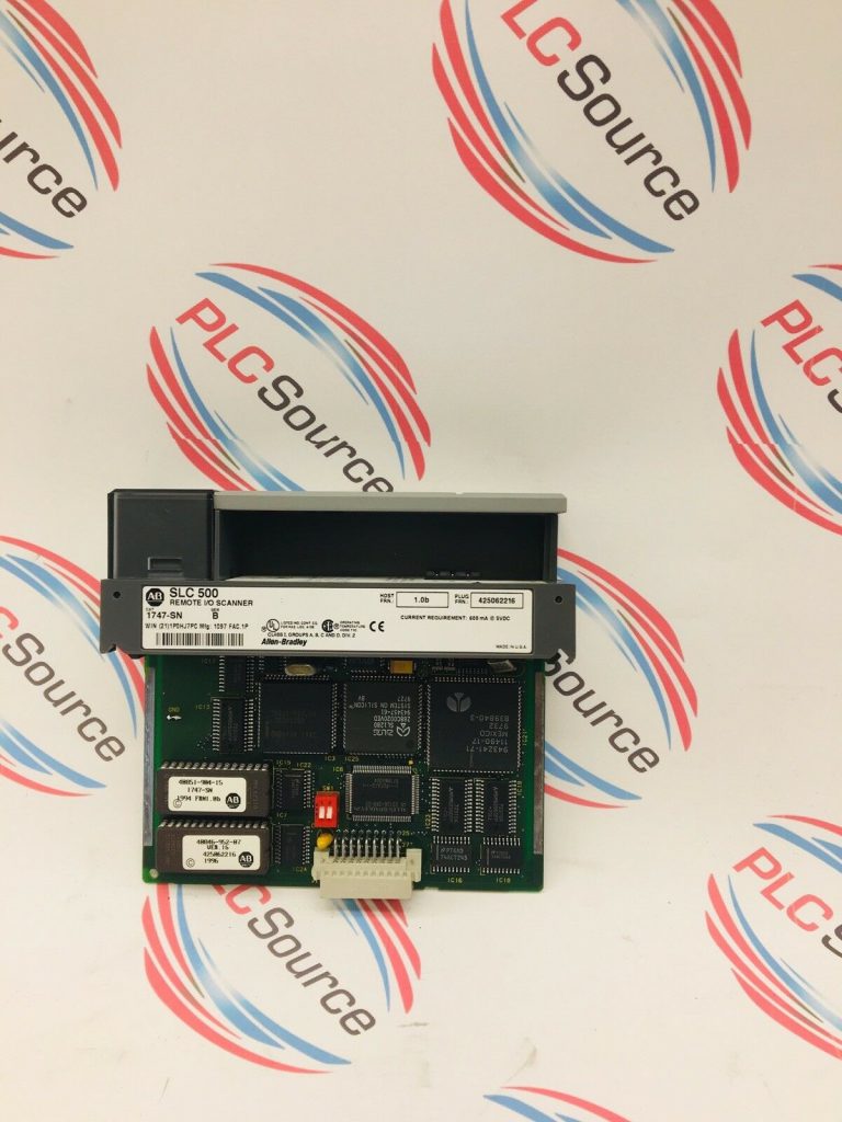 ALLEN BRADLEY 1747-SN SERIES B REMOTE I/O SCANNER