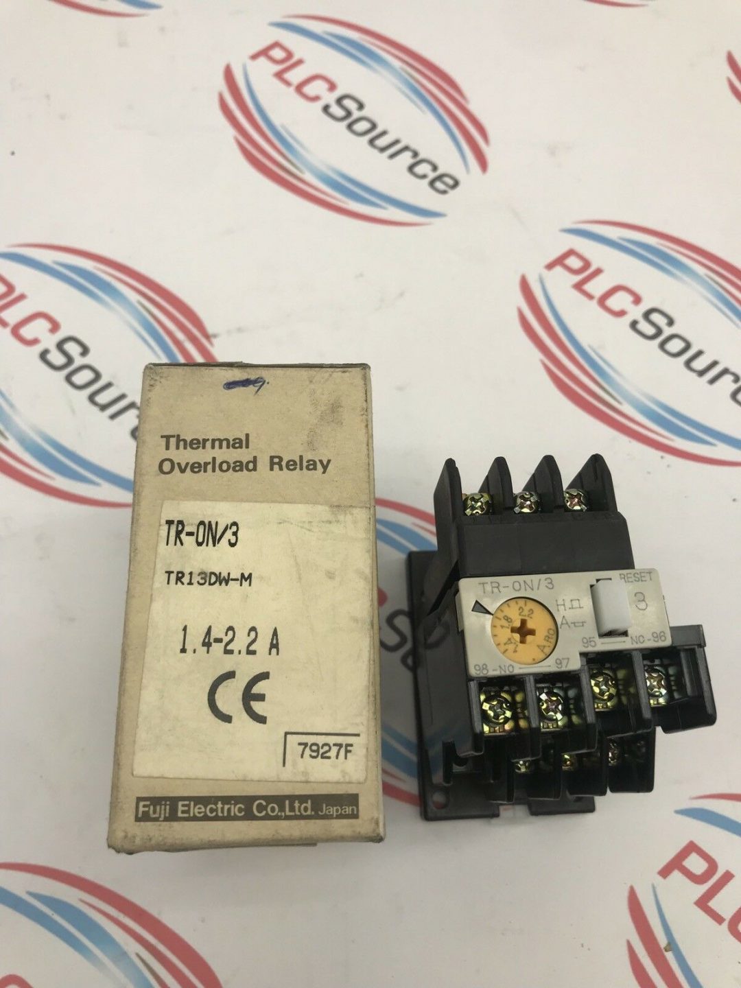 FUJI ELECTRIC TR13DW-M TR-ON/3 THERMAL OVERLOAD RELAY