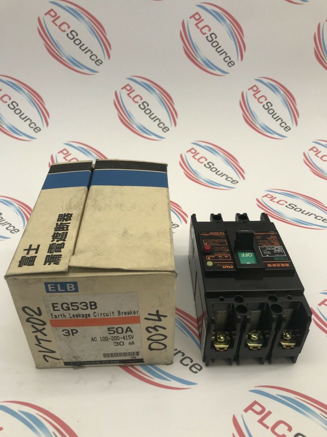 FUJI ELECTRIC EG53B 50A AC100-200-415V BREAKER