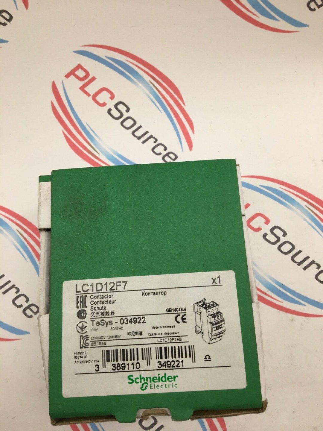 SCHNEIDER LC1D12F7 CONTACTOR
