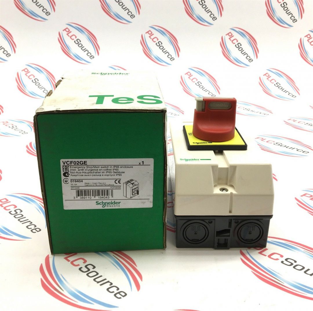 SCHNEIDER ELECTRIC VCF02GE EMERGENCY STOP / MAIN SWITCH