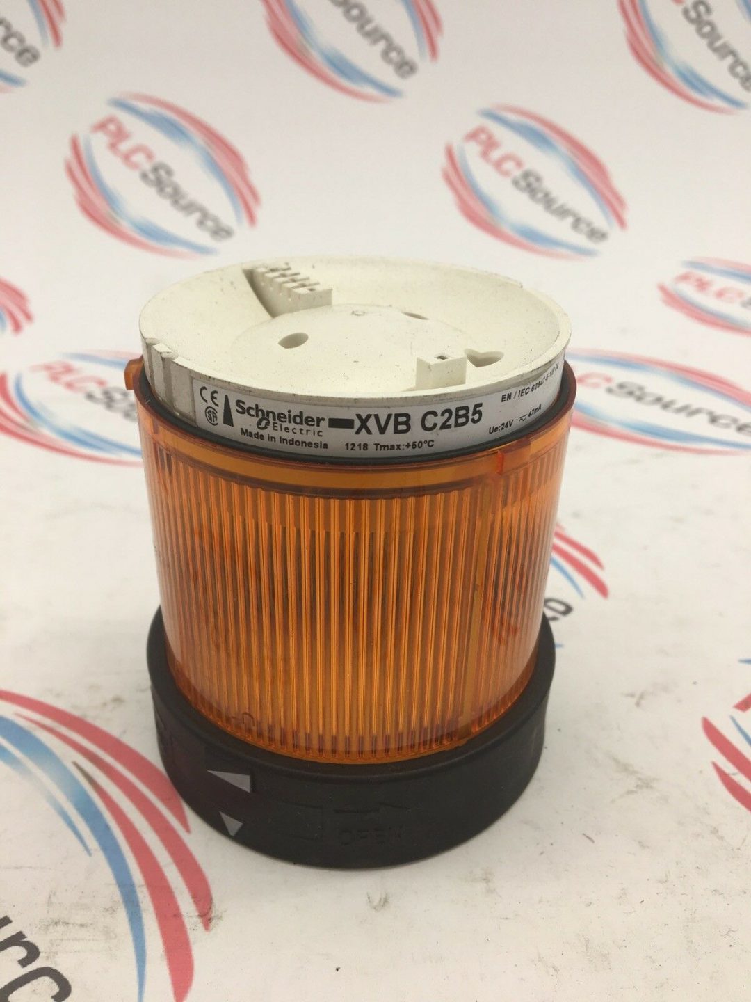 SCHNEIDER ELECTRIC XVB C2B5 AMBER SIGNAL LIGHT