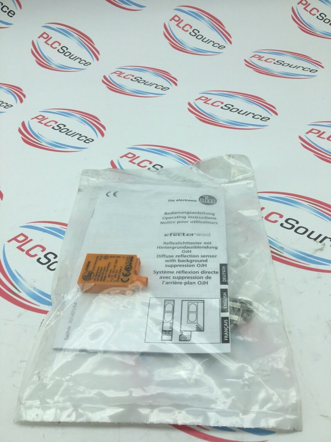 IFM EFECTOR 200 PHOTOELECTRIC SENSOR OJ5048