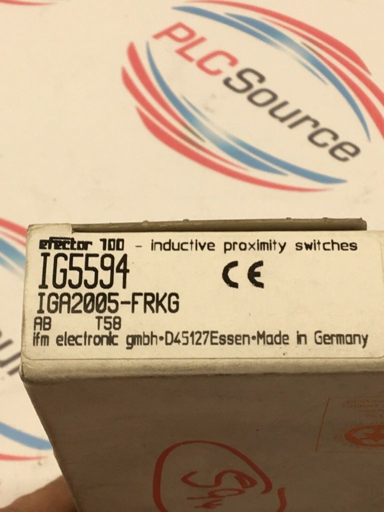 IFM EFECTOR 100 IG5594 INDUCTIVE PROXIMITY SWITCH