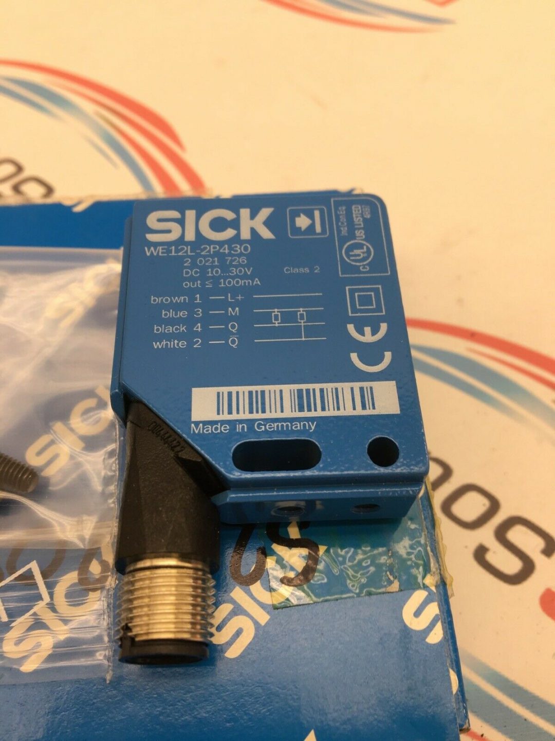 SICK WE12L-2P430 THROUGH-BEAM PHOTOELECTRIC SWITCH