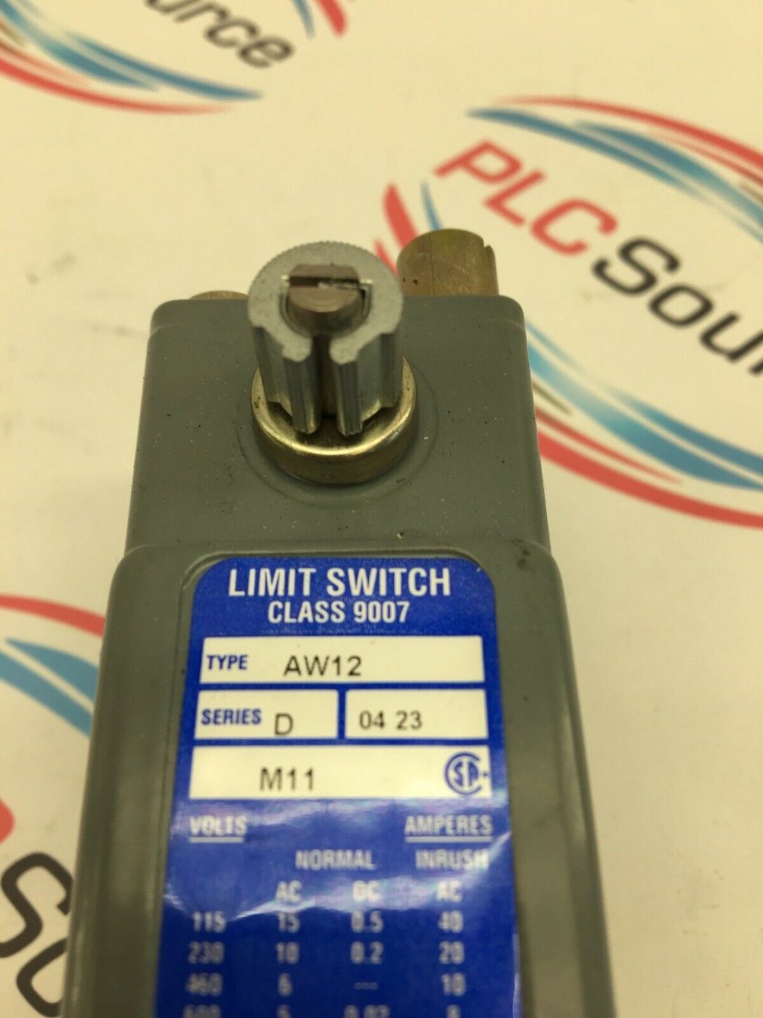 SQUARE D 9007 AW12 SERIES D PRECISION LIMIT SWITCH