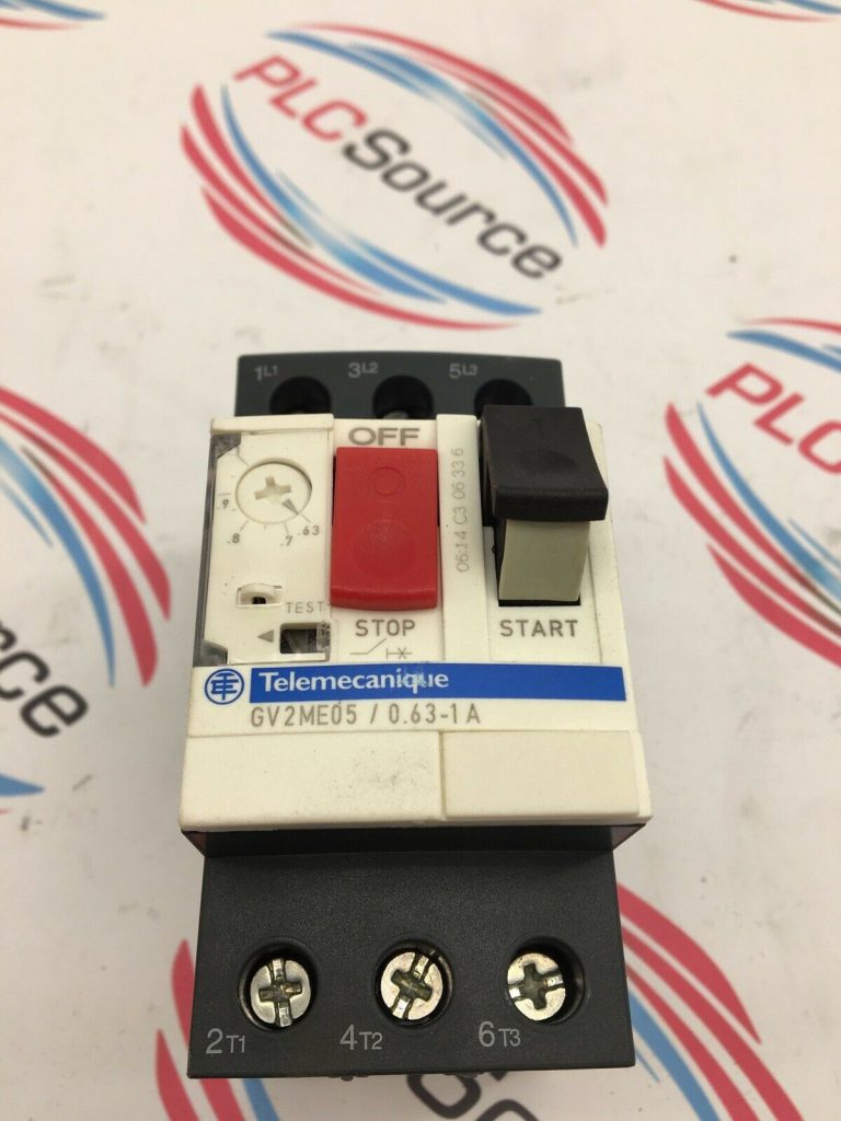TELEMECANIQUE GV2ME05/0.63-1A THERMAL MAGNETIC MOTOR STARTER PROTECTOR